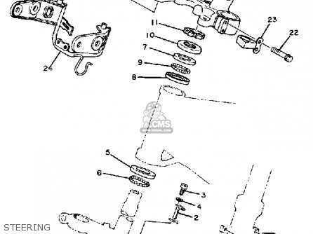 Yamaha XT200 DUAL PURPOSE 1982 (C) USA parts lists and schematics