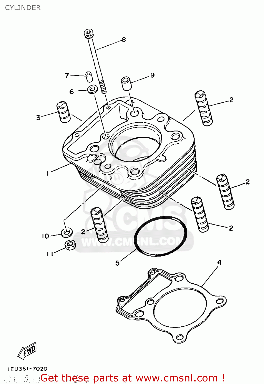 Yamaha XT250 1987 1EU SWITZERLAND 271EU-361E1 parts lists and schematics