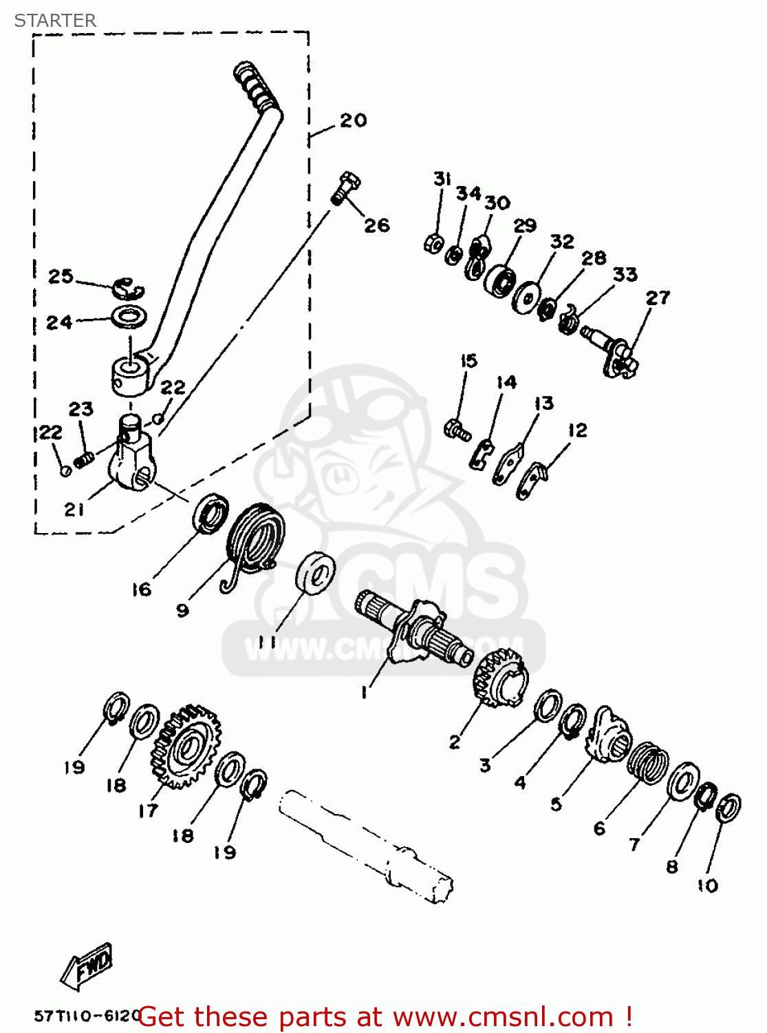 Yamaha XT250 1987 1EU SWITZERLAND 271EU-361E1 parts lists and schematics