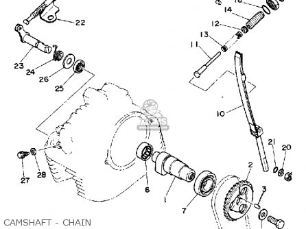 Yamaha XT250 DUAL PURPOSE 1980 (A) USA parts lists and schematics