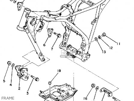 Yamaha XT250 DUAL PURPOSE 1980 (A) USA parts lists and schematics