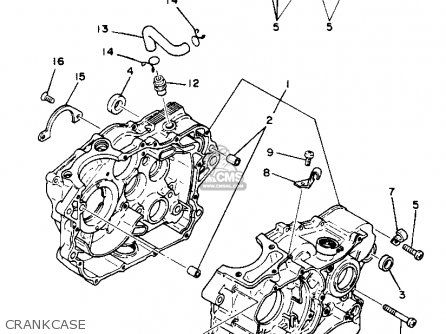 Yamaha XT250 DUAL PURPOSE 1982 (C) USA parts lists and schematics