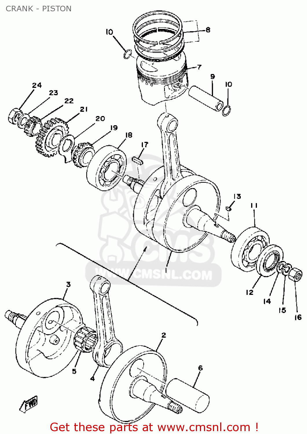 Yamaha Xt500 Parts Diagram at Esperanza Bruns blog