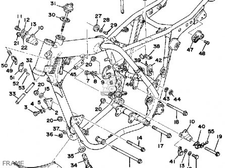 Yamaha XT500 1977 DUAL PURPOSE USA CANADA parts lists and schematics
