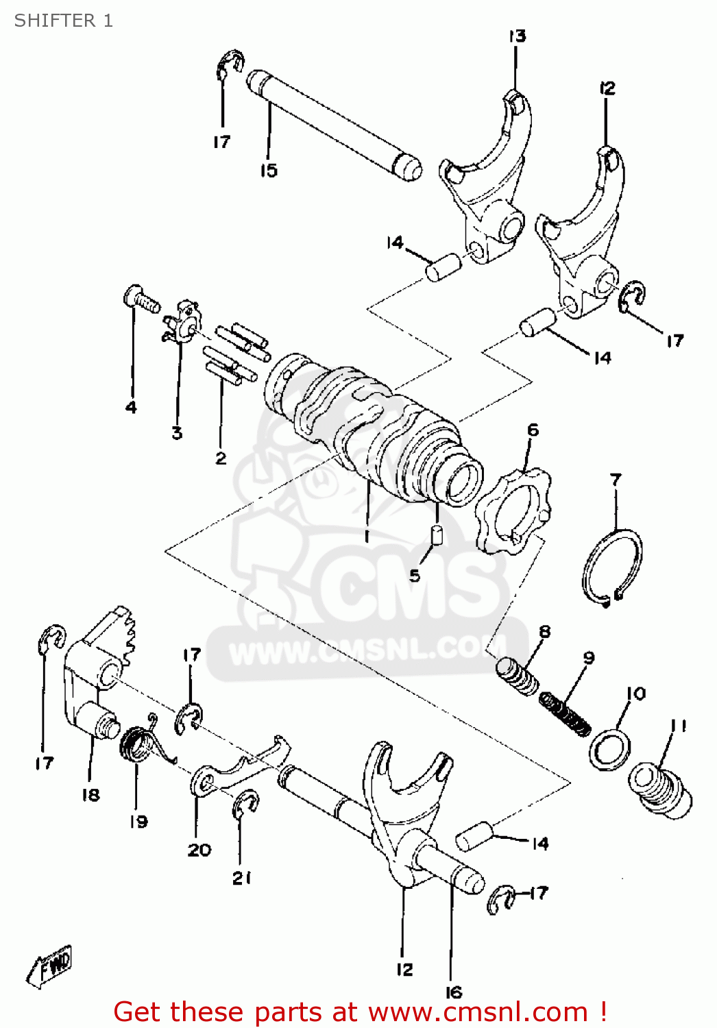 Yamaha Yamaha XT500 1977 DUAL PURPOSE USA CANADA parts lists and schematics