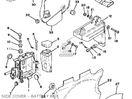 Yamaha XT500 1977 DUAL PURPOSE USA CANADA parts lists and schematics