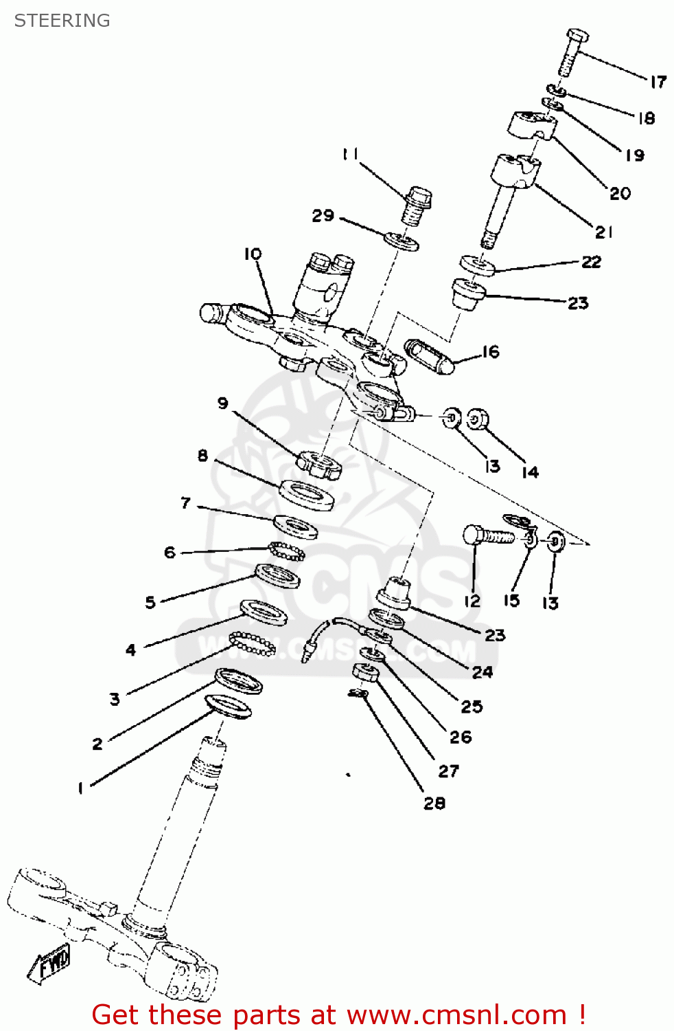 Yamaha Xt500 Parts Diagram at Esperanza Bruns blog