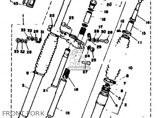 Yamaha XT500 1978 1U6 EUROPE 1U628-198E5 parts lists and schematics