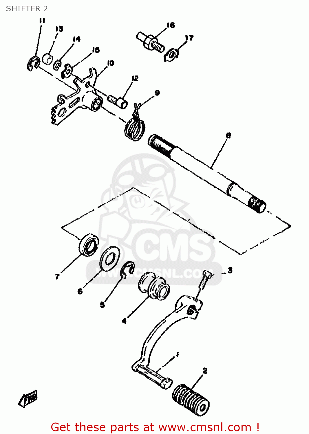 Yamaha XT500 1978 1U6 EUROPE 1U628-198E5 parts lists and schematics