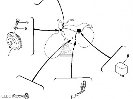 Yamaha XT500 1981 DUAL PURPOSE USA parts lists and schematics