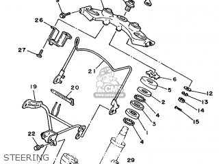 Yamaha XV535 1992 3BM6 SWITZERLAND 223BM-361E1 parts lists and schematics