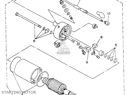 Yamaha YFB250E TIMBERWOLF 1993 parts lists and schematics