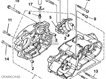 Yamaha YFM225S 1986 parts lists and schematics
