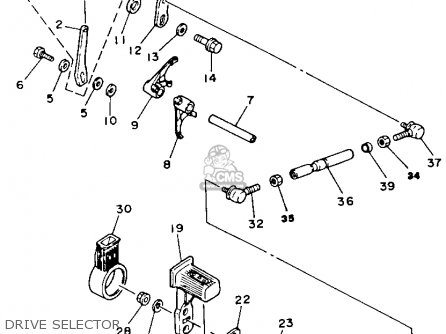 Yamaha YFM225S 1986 parts lists and schematics