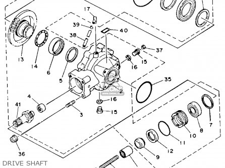 Yamaha YFM225S 1986 parts lists and schematics