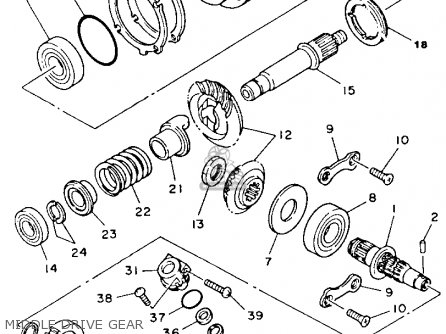 Yamaha YFM225S 1986 parts lists and schematics