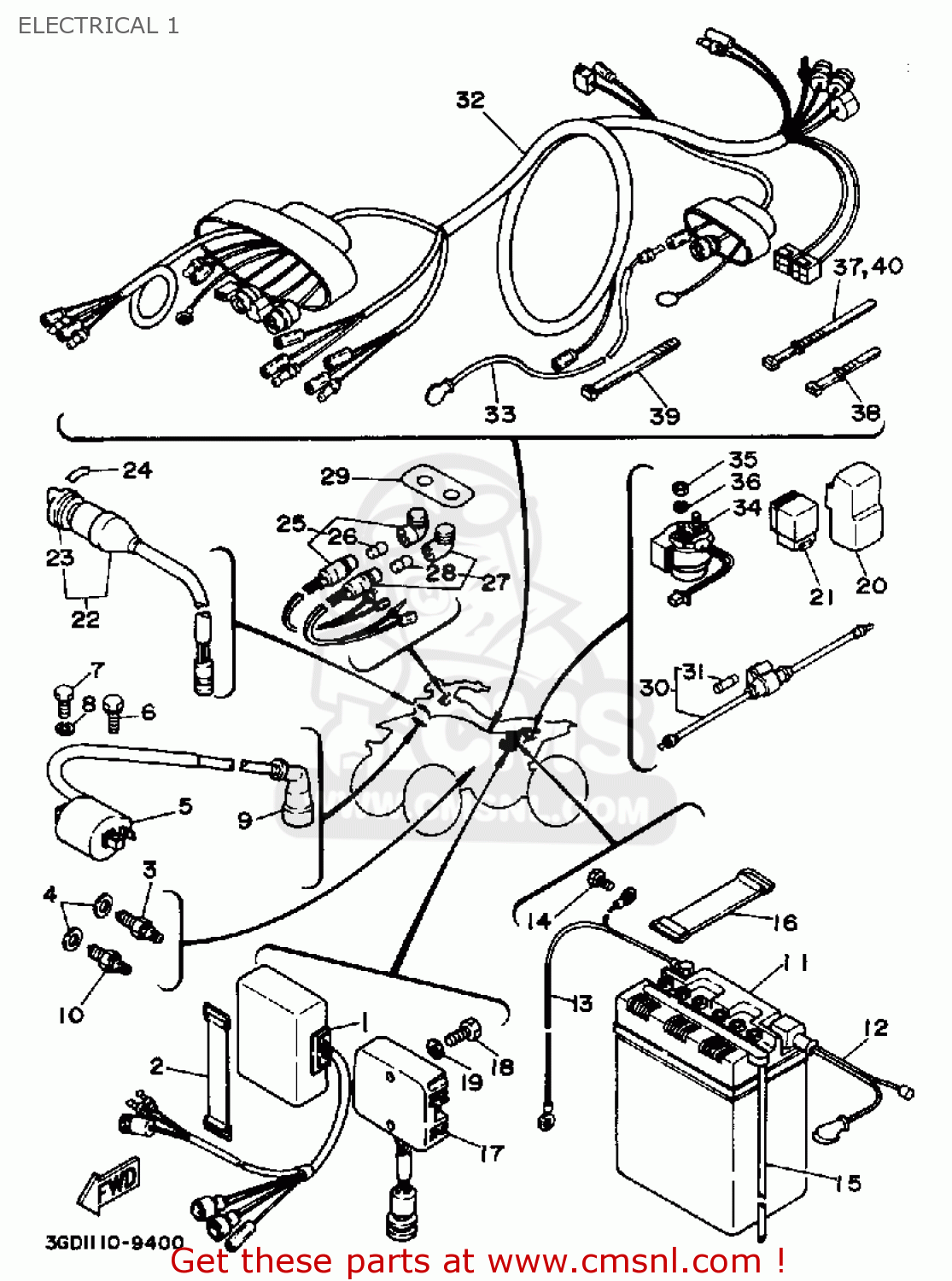 [DIAGRAM] Yamaha Yfm350 Wiring Diagram - MYDIAGRAM.ONLINE