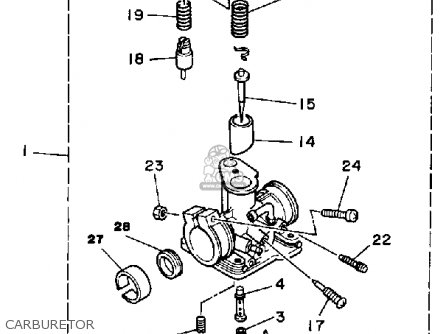 Yamaha YT60L TRI-ZINGER 1984 USA parts lists and schematics