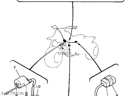 Yamaha YT60L TRI-ZINGER 1984 USA parts lists and schematics