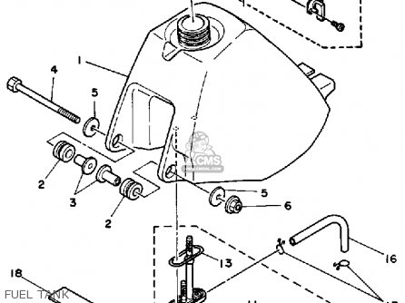 Yamaha YT60L TRI-ZINGER 1984 USA parts lists and schematics