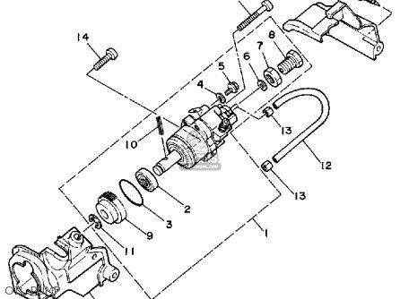 Yamaha YT60L TRI-ZINGER 1984 USA parts lists and schematics
