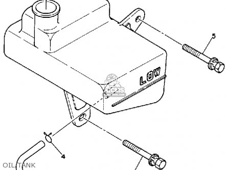 Yamaha YT60L TRI-ZINGER 1984 USA parts lists and schematics