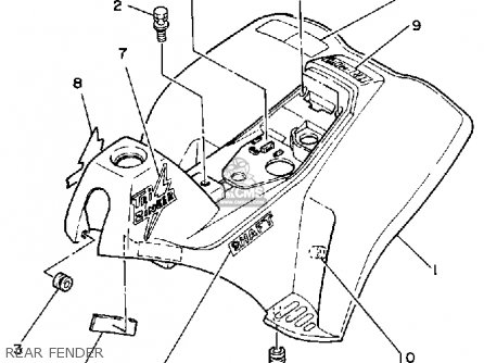 Yamaha YT60L TRI-ZINGER 1984 USA parts lists and schematics
