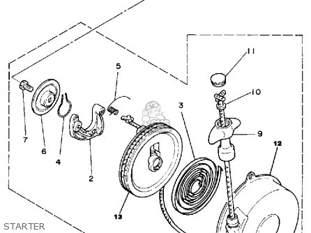 Yamaha YT60L TRI-ZINGER 1984 USA parts lists and schematics