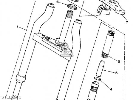 Yamaha YT60L TRI-ZINGER 1984 USA parts lists and schematics