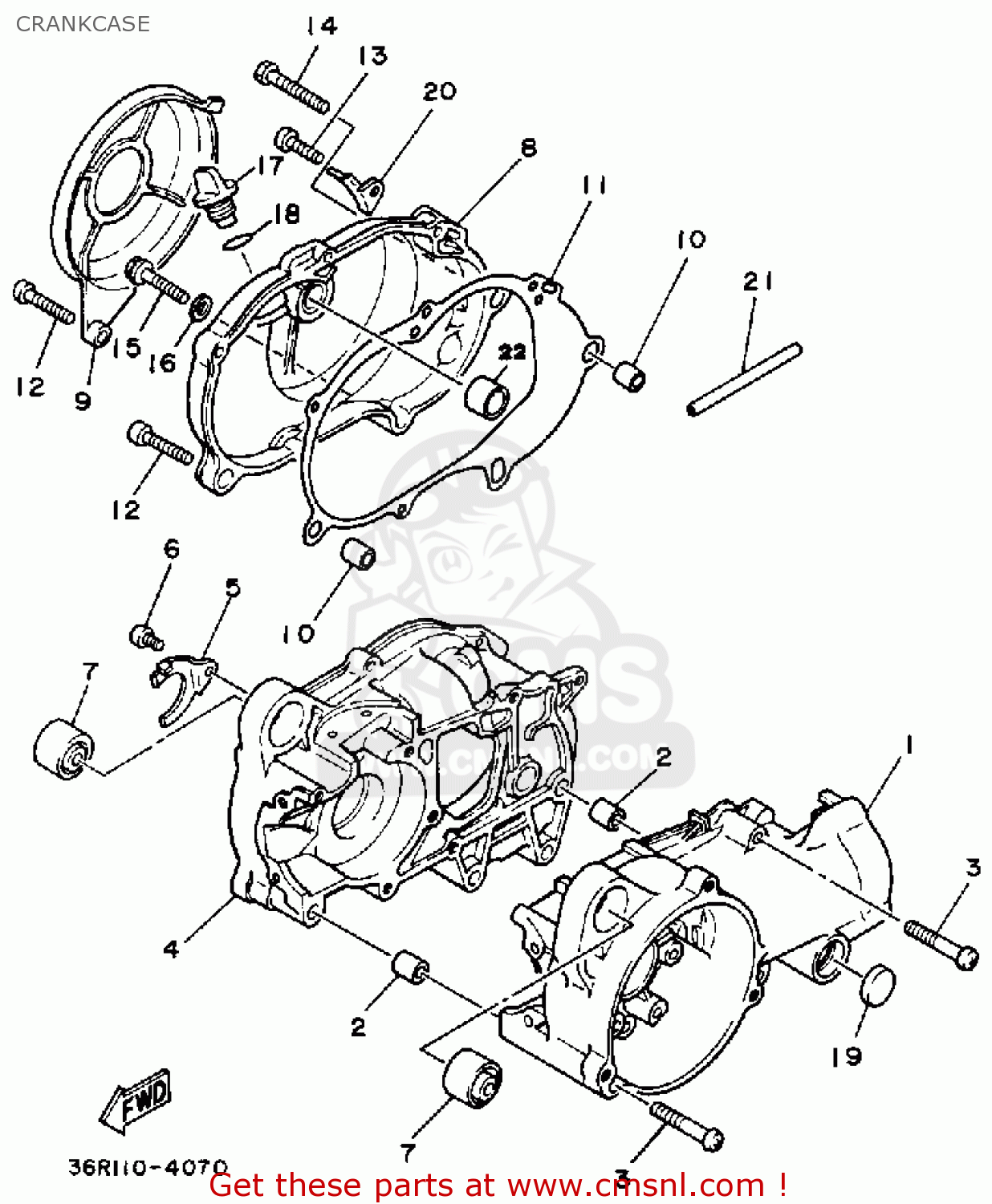 Yamaha Yamaha YT60L TRI-ZINGER 1984 USA parts lists and schematics
