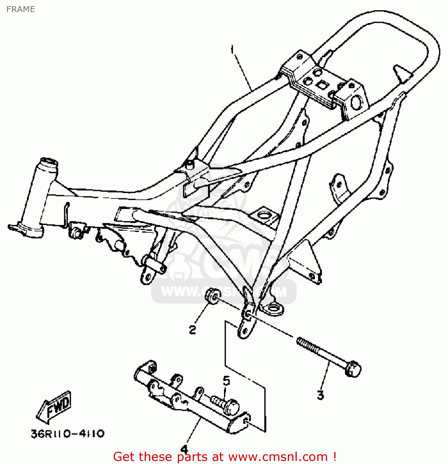 Yamaha Yamaha YT60L TRI-ZINGER 1984 USA parts lists and schematics