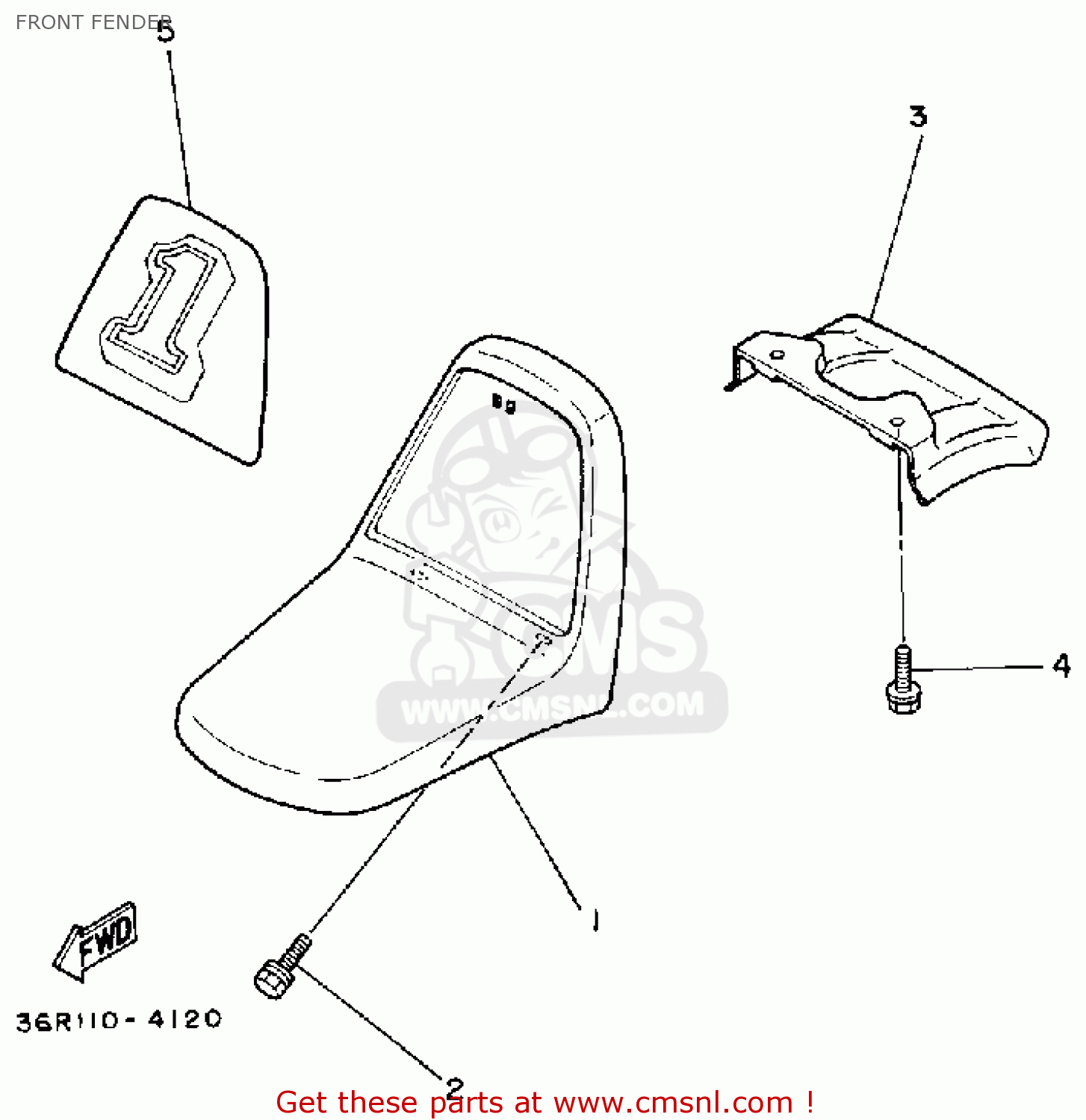 Yamaha Yamaha YT60L TRI-ZINGER 1984 USA parts lists and schematics