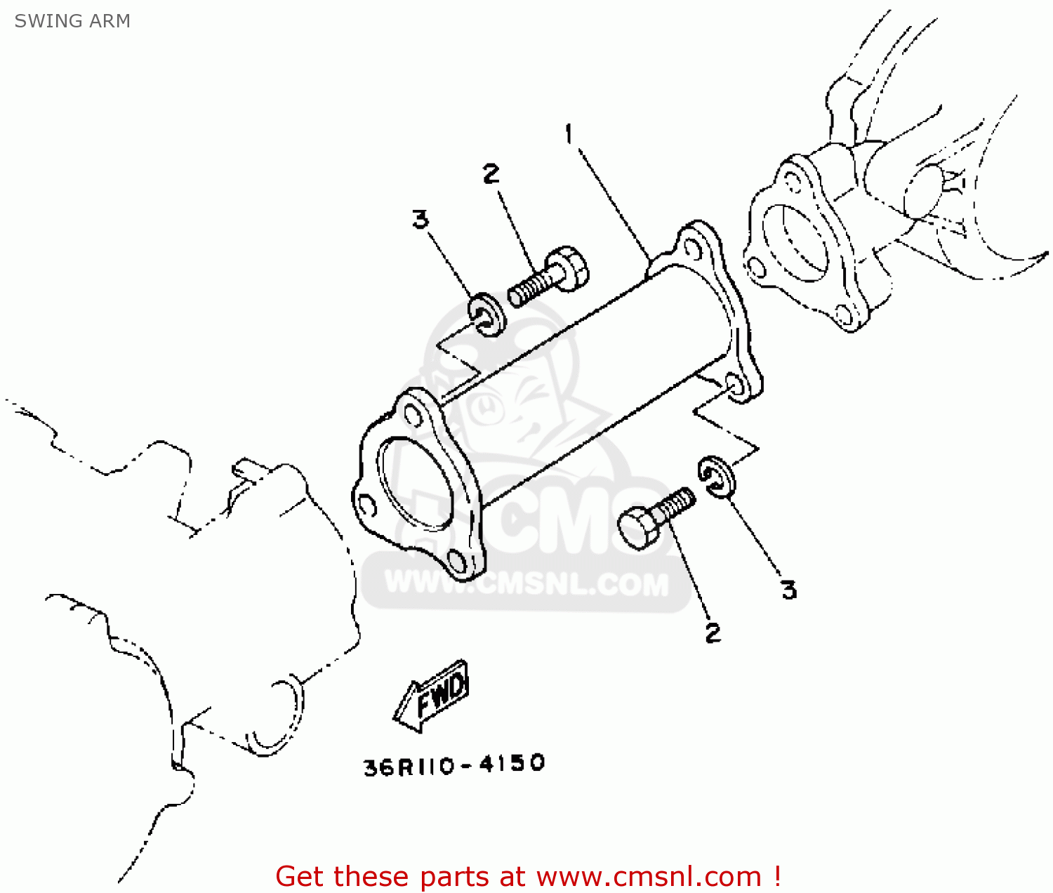 Yamaha Yamaha YT60L TRI-ZINGER 1984 USA parts lists and schematics
