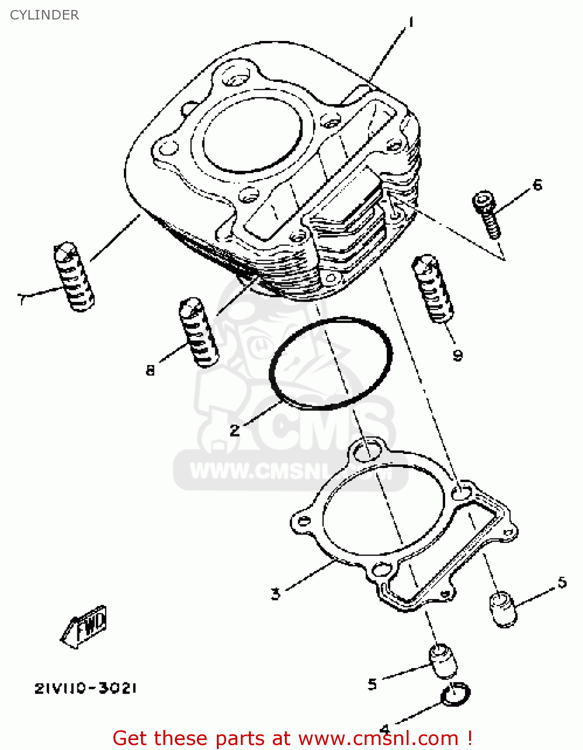 Yamaha YTM200EK 1983 parts lists and schematics