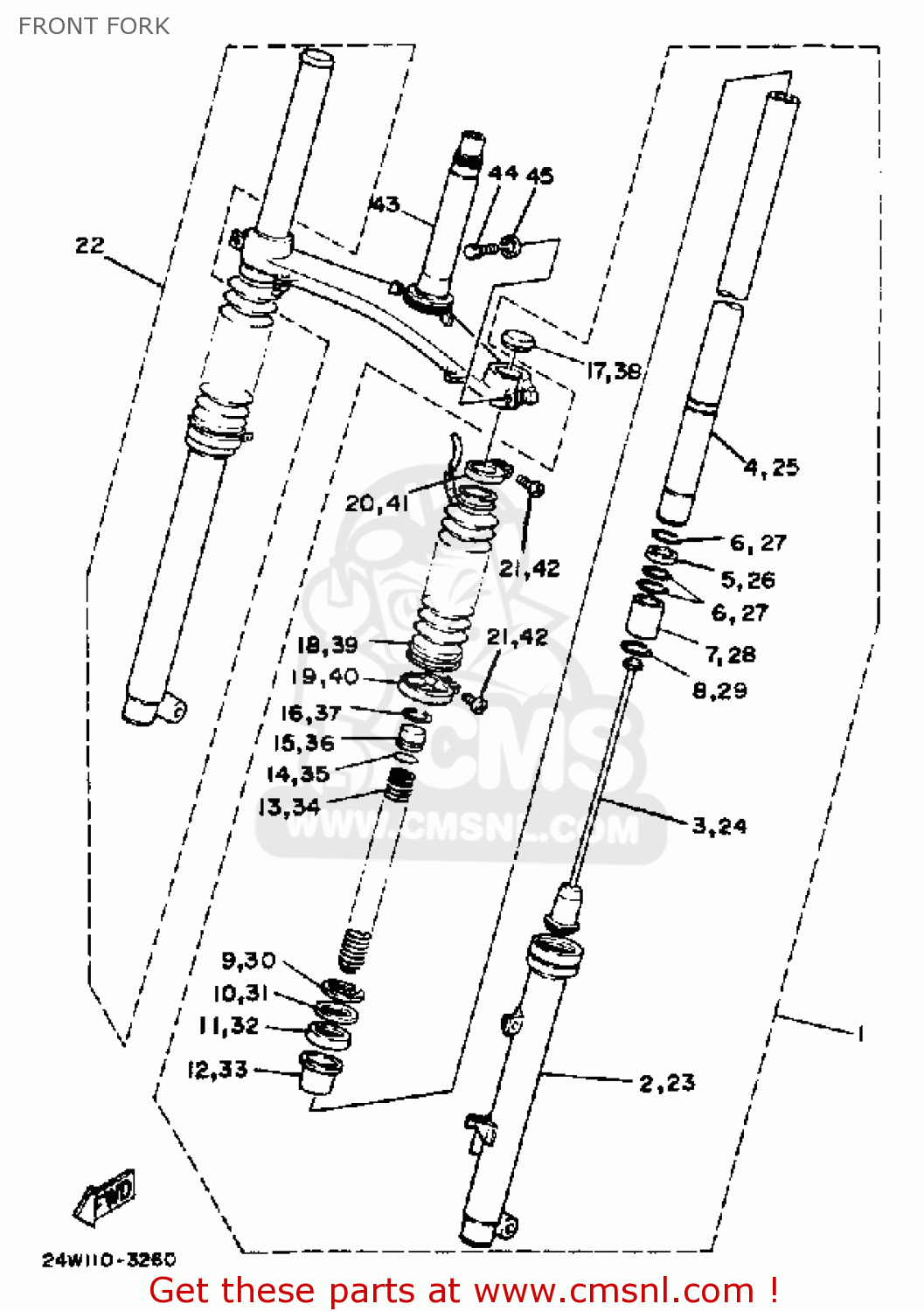 Yamaha YTM200EK 1983 parts lists and schematics
