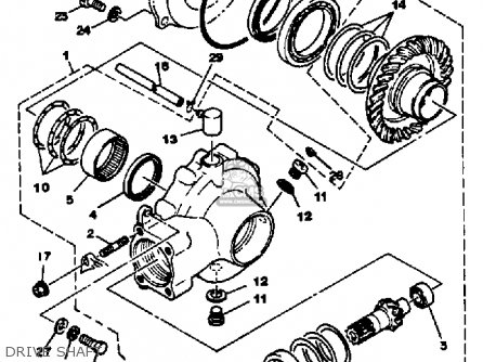 Yamaha YTM200EL 1984 parts lists and schematics