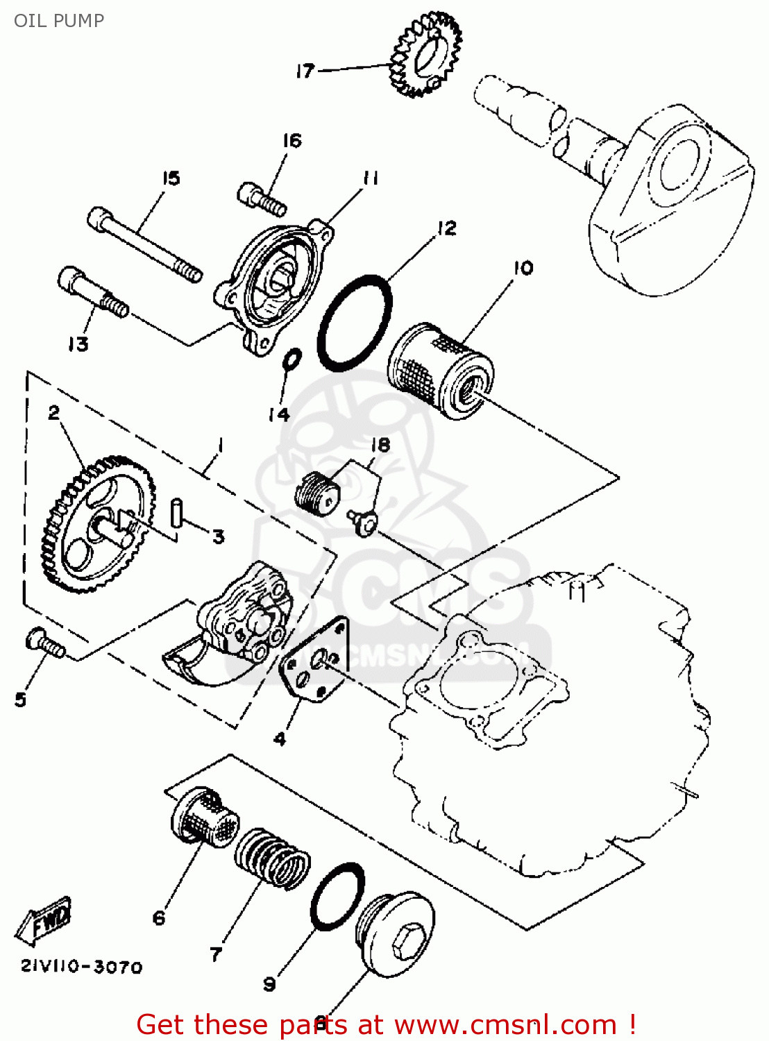 Yamaha Yamaha YTM200L TRI-MOTO 1984 parts lists and schematics