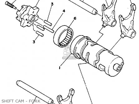 Yamaha Yamaha YTM200L TRI-MOTO 1984 parts lists and schematics