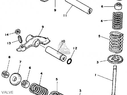 Yamaha YTM200L TRI-MOTO 1984 parts lists and schematics