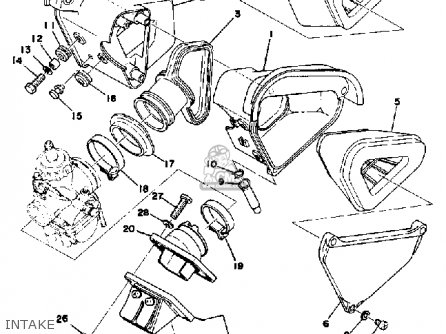 Yamaha Yamaha YZ100 1976 USA parts lists and schematics