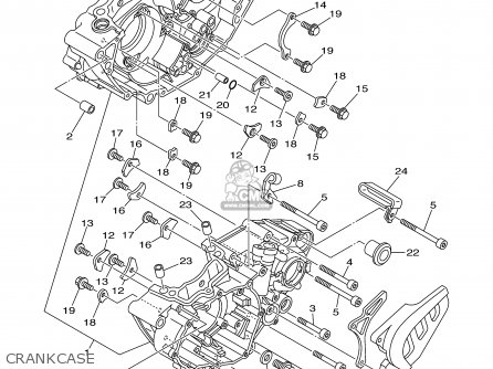 Yamaha YZ250F COMPETITION 2002 (2) USA parts lists and schematics