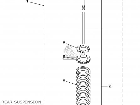 Yamaha YZ85 2002 (2) USA parts lists and schematics