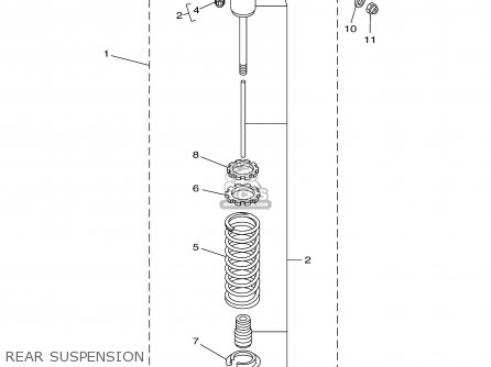 Yamaha YZ85 2003 (3) USA parts lists and schematics