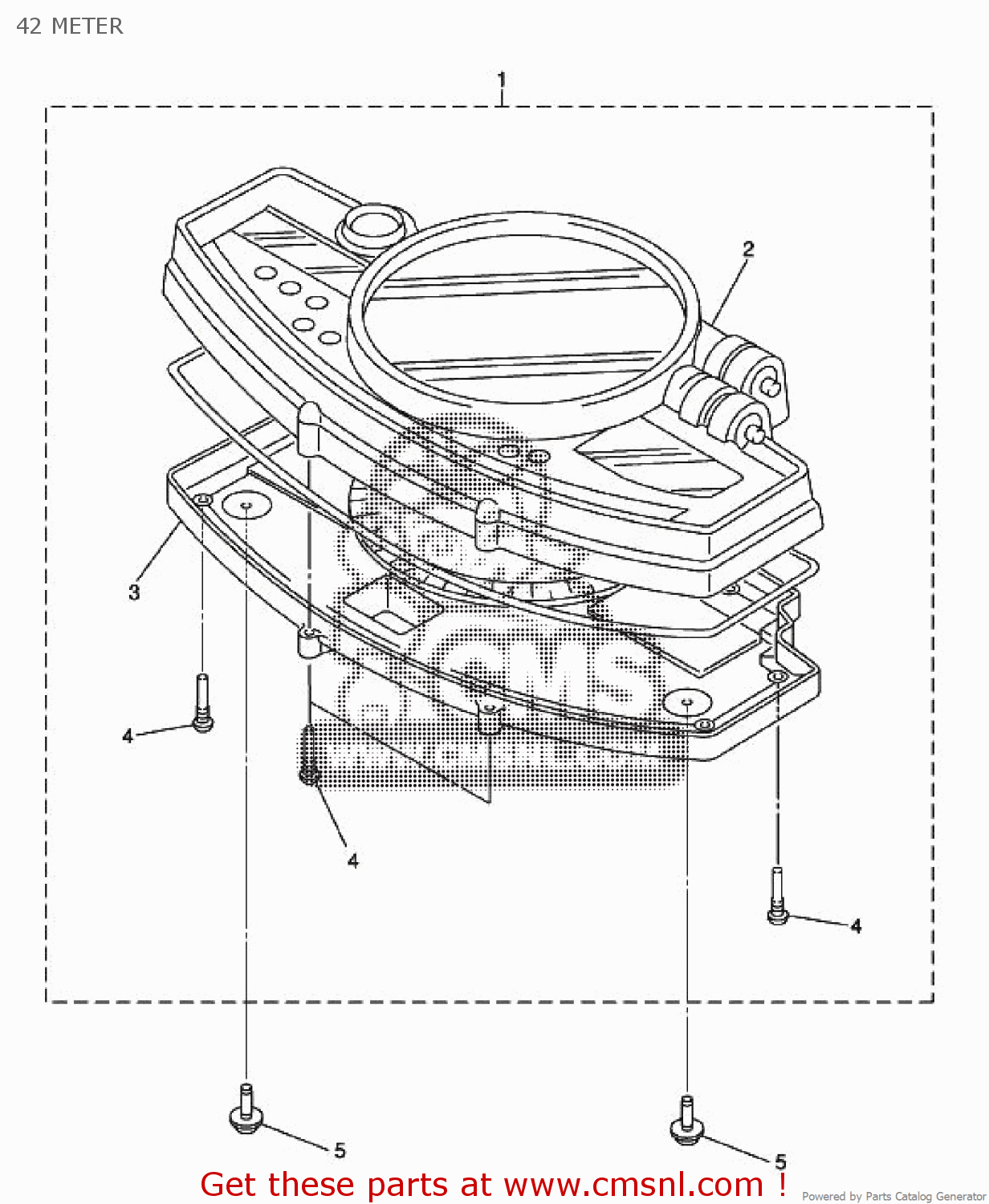 Yamaha YZF-R6 2014 2CXB EUROPE 1N2CX-300EA 42 METER - buy original 42 ...