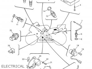 Yamaha YZF-R7 1999 5FL1 ENGLAND 195FL-300E2 parts lists and schematics