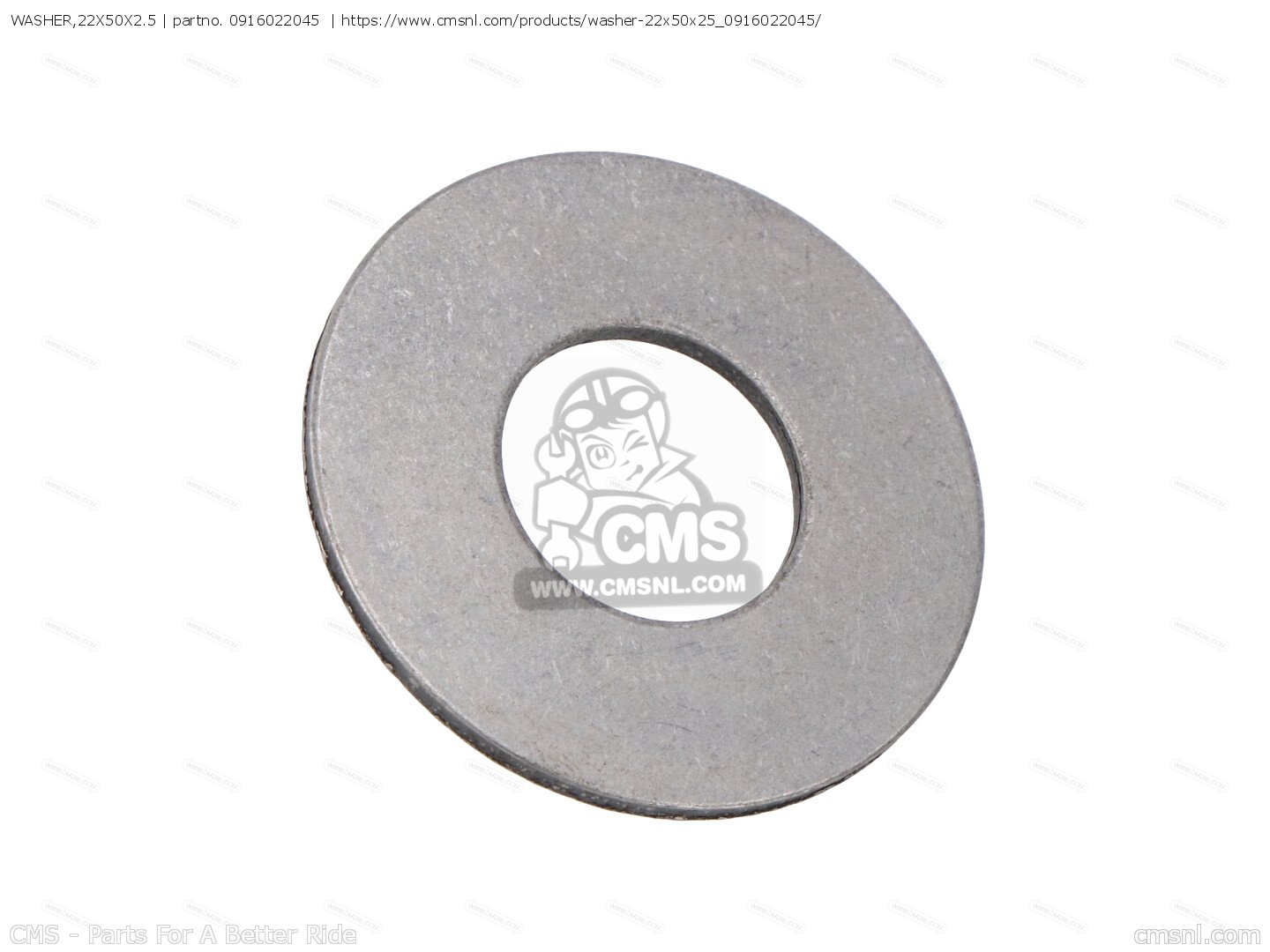 ワッシャー 22X50X2.5をSuzukiに - CMSNLで注文