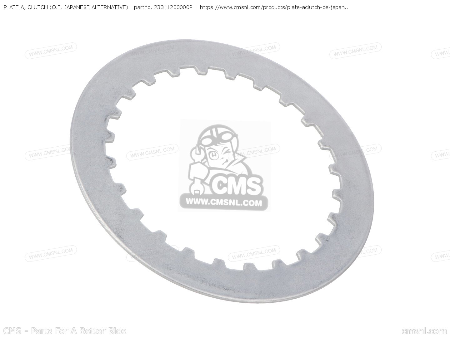 プレート A クラッチ O.E. 日本の ALTERNATIVE をHondaに - CMSNLで注文