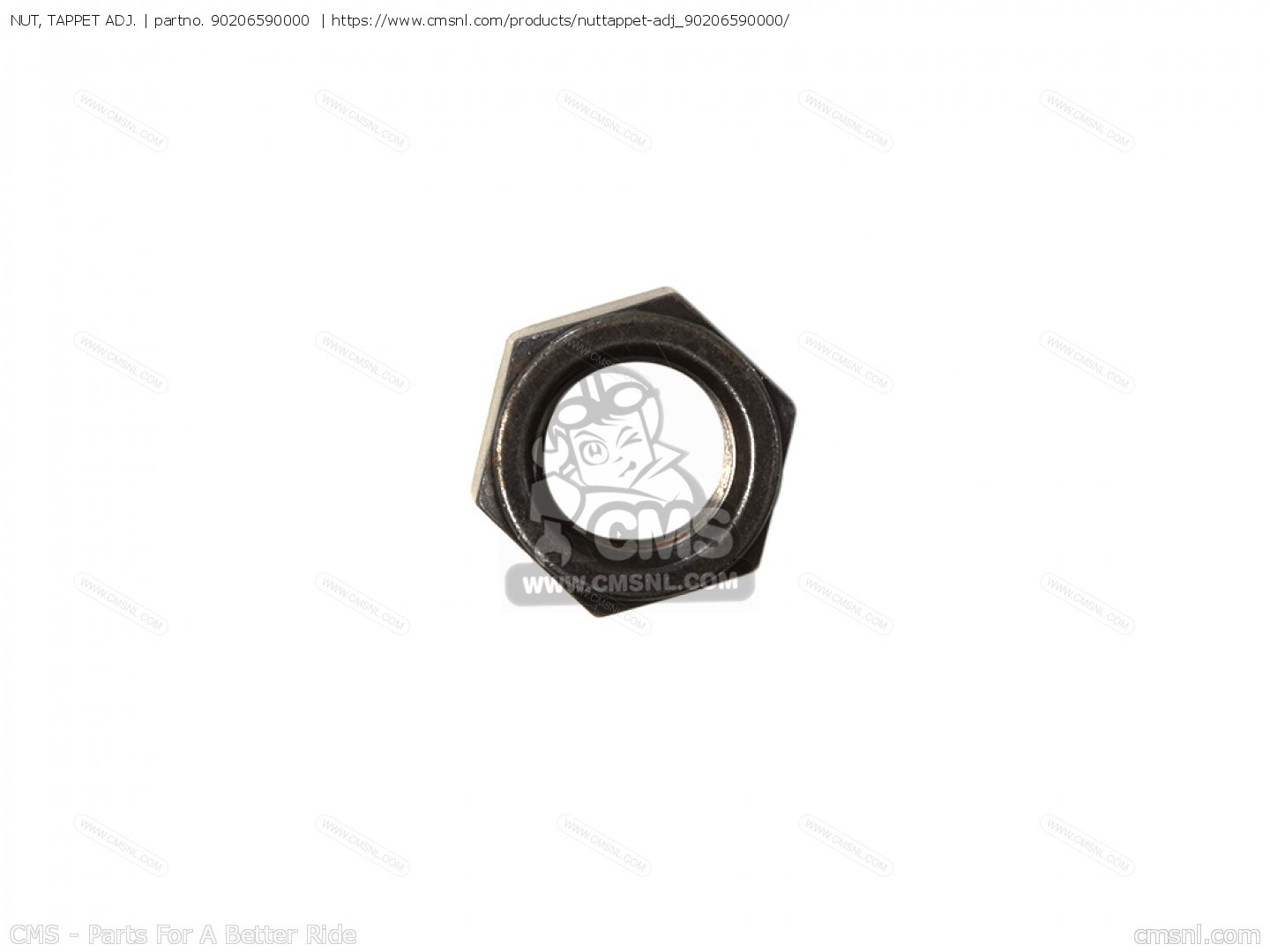 ナット タペット ADJG.をHondaに - CMSNLで注文