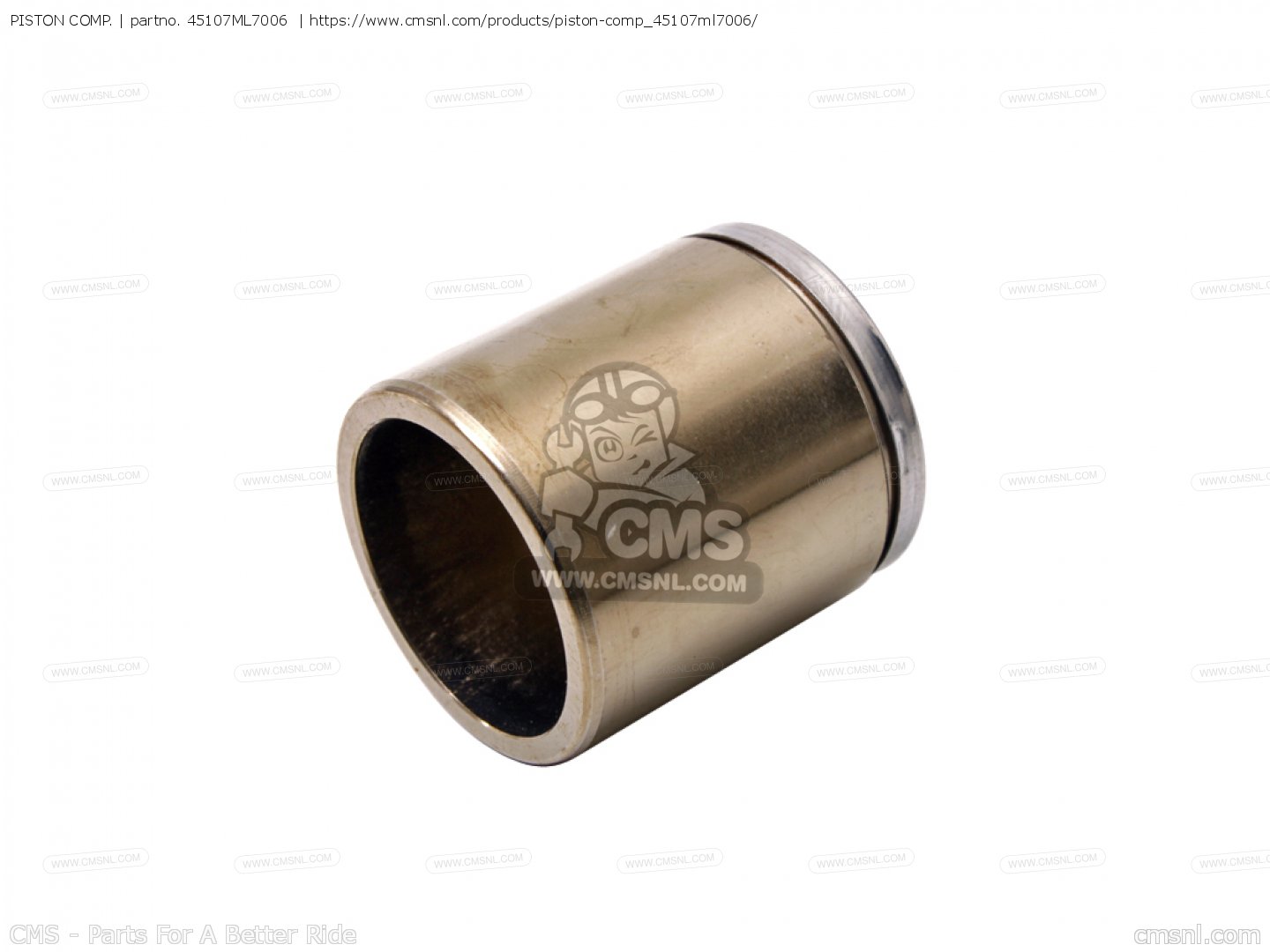 ピストン COMP.をHondaに - CMSNLで注文