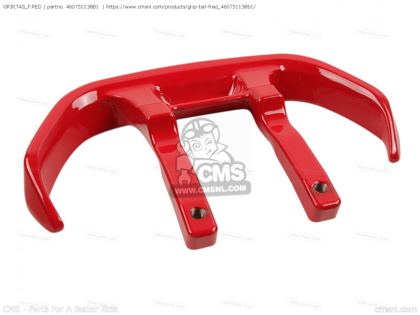 460751138B1：グリップ テール F.RED Kawasaki - CMSNLで460751138B1を購入する。